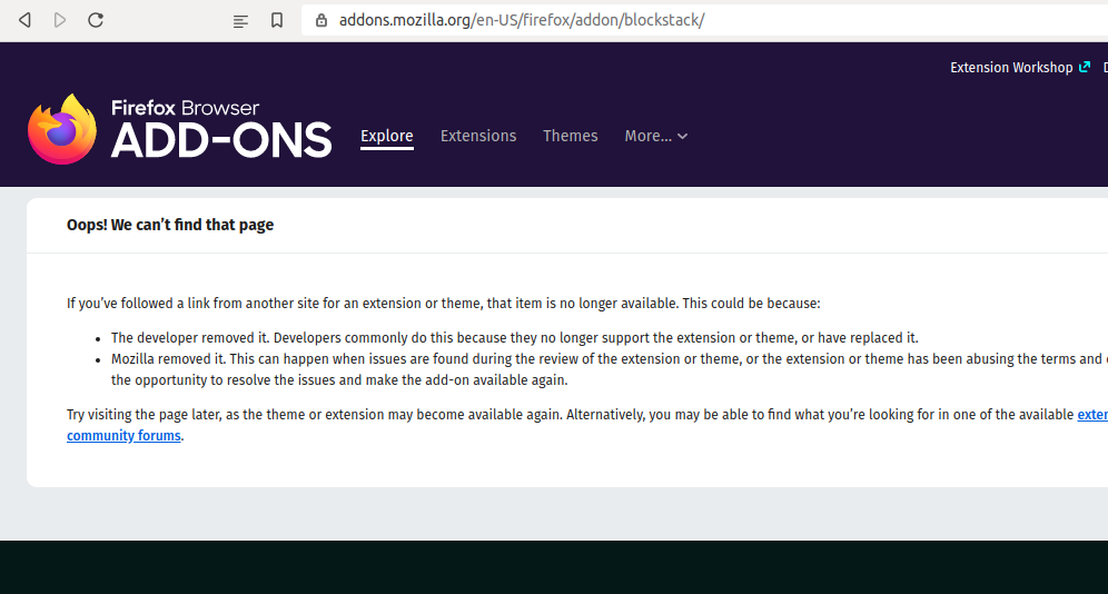 Extension no longer listed in Firefox Add-Ons or Chrome Store · Issue #652 · leather-io ...