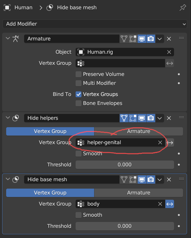 Male targets does not seem to work, there is no visible effect on the male proxy · Issue #76 ...