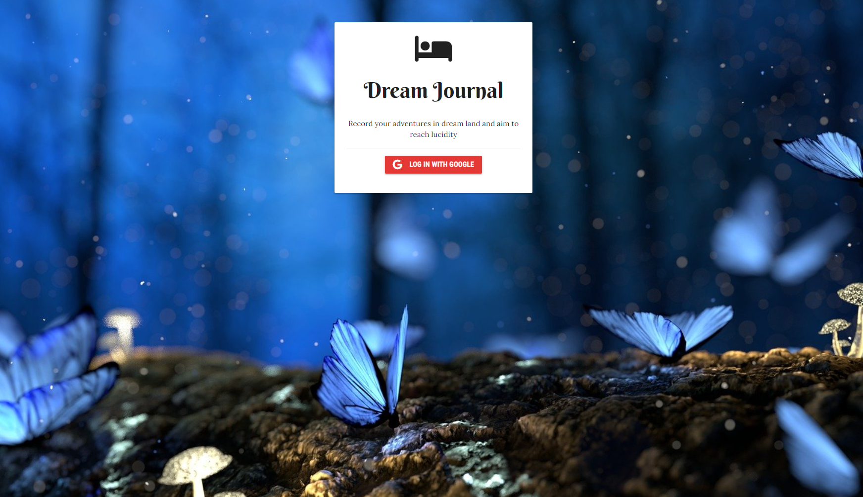 GitHub - sean-k-dev/dream-journal: Dream Journal built using Node.js, Express and Handlebars ...