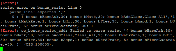 Limited Power Booster (Item ID 14766) Script Error · Issue #2666 · rathena/rathena · GitHub