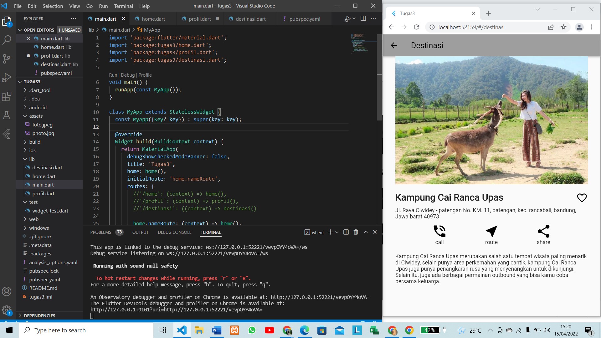 GitHub - Widiyawati19/tugas3
