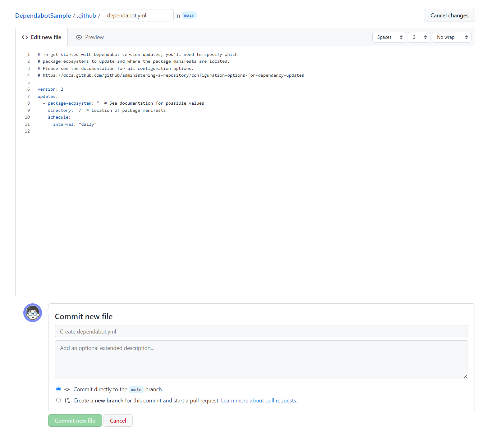 GitHub - mono-matsu/DependabotSample
