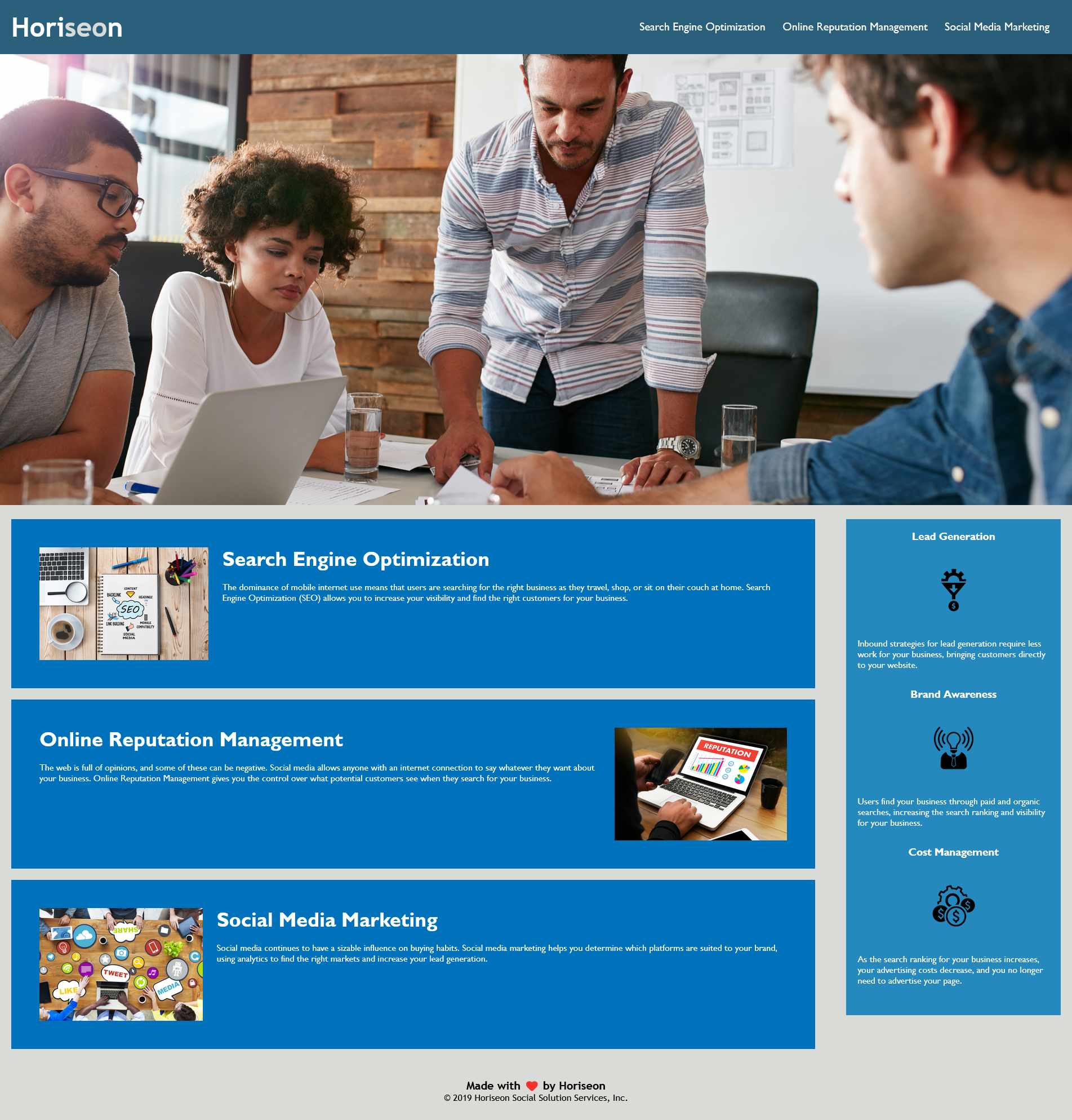 GitHub - framenolan/horiseon-refactor: Exercise in refactoring legacy HTML into semantic HTML.