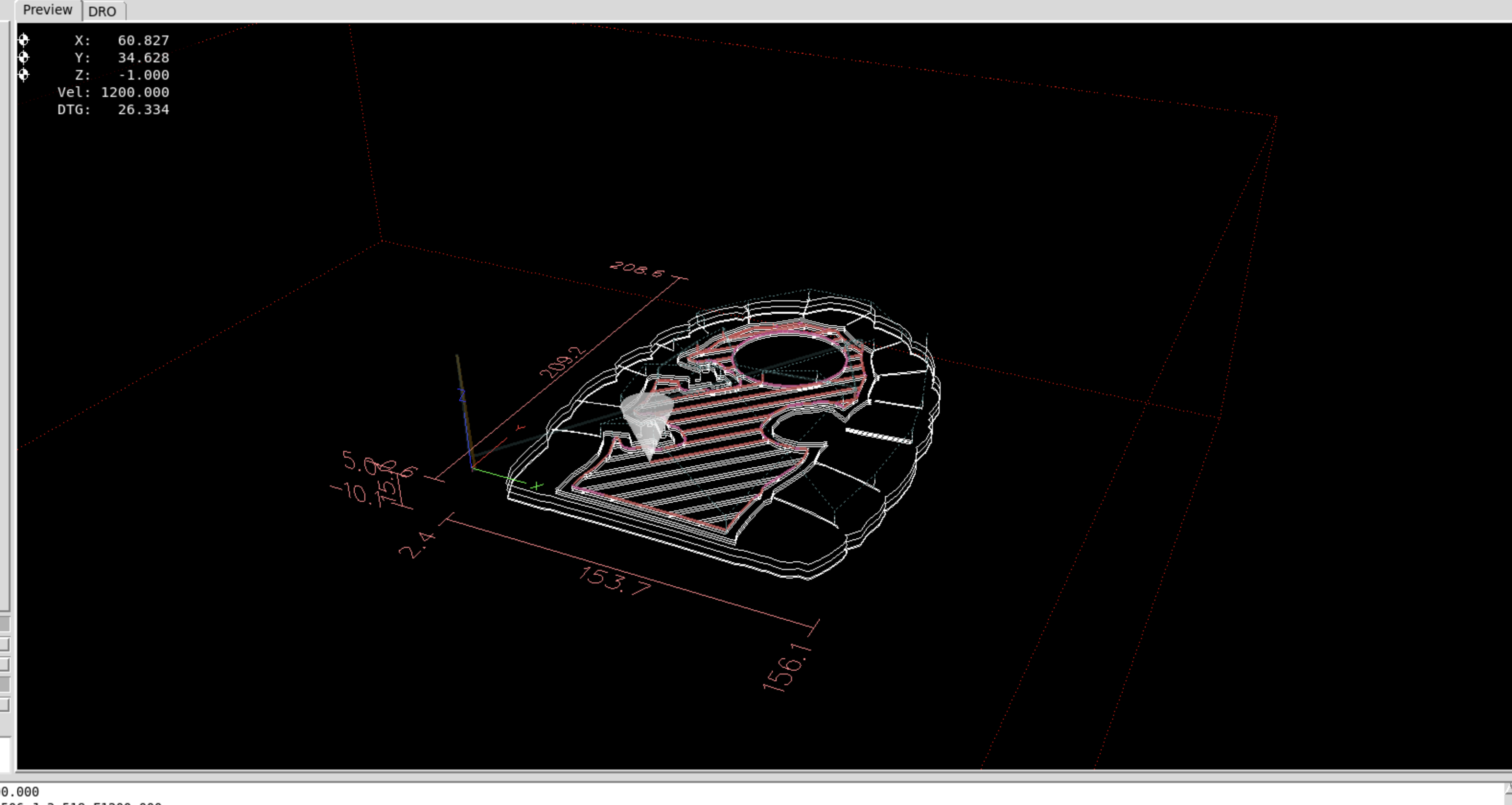 Linuxcnc interprets Freecad postprocessor Gcode lines with big Parameters I and j wrong, · Issue ...