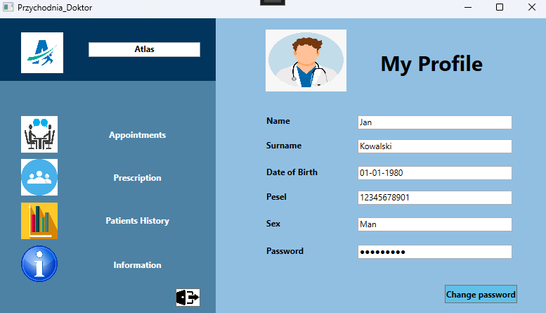 GitHub - KacperBorys/Clinic_Project: A medical clinic project created ...