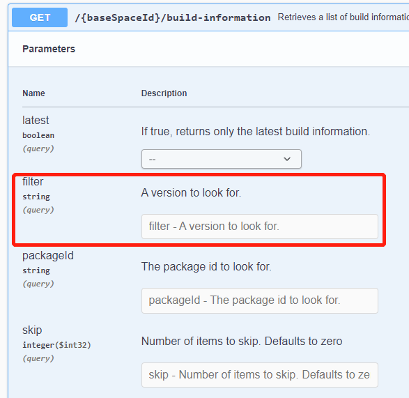 Built-in Library Build Information Repository search with many packages (30+) not showing all ...