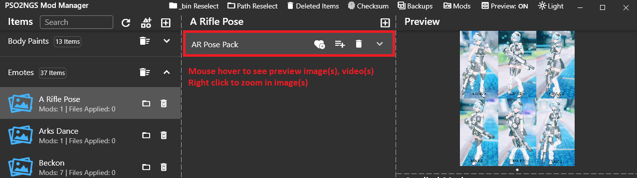 GitHub - KizKizz/pso2_mod_manager: PSO2 NGS Mod Manager