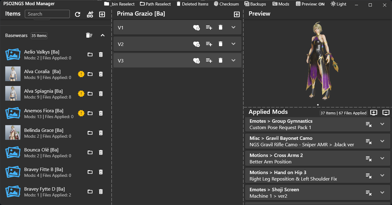 GitHub - KizKizz/pso2_mod_manager: PSO2 NGS Mod Manager
