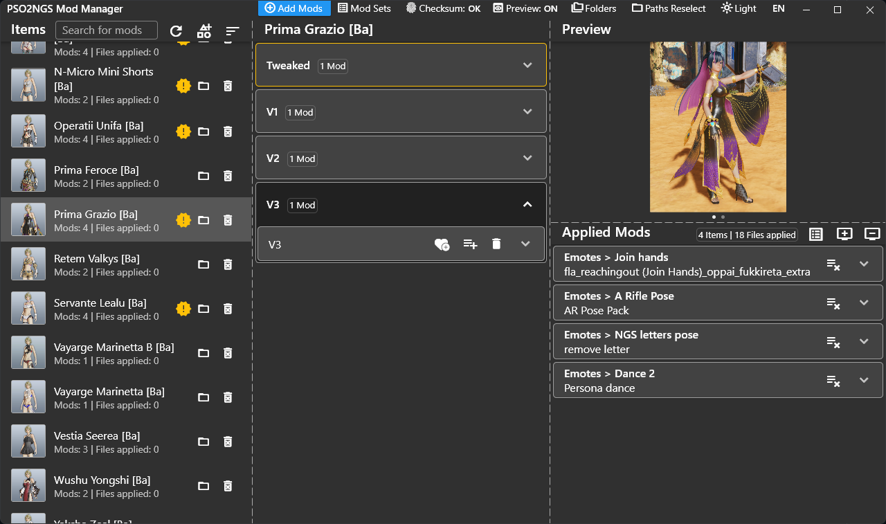 GitHub - KizKizz/pso2_mod_manager: PSO2 NGS Mod Manager