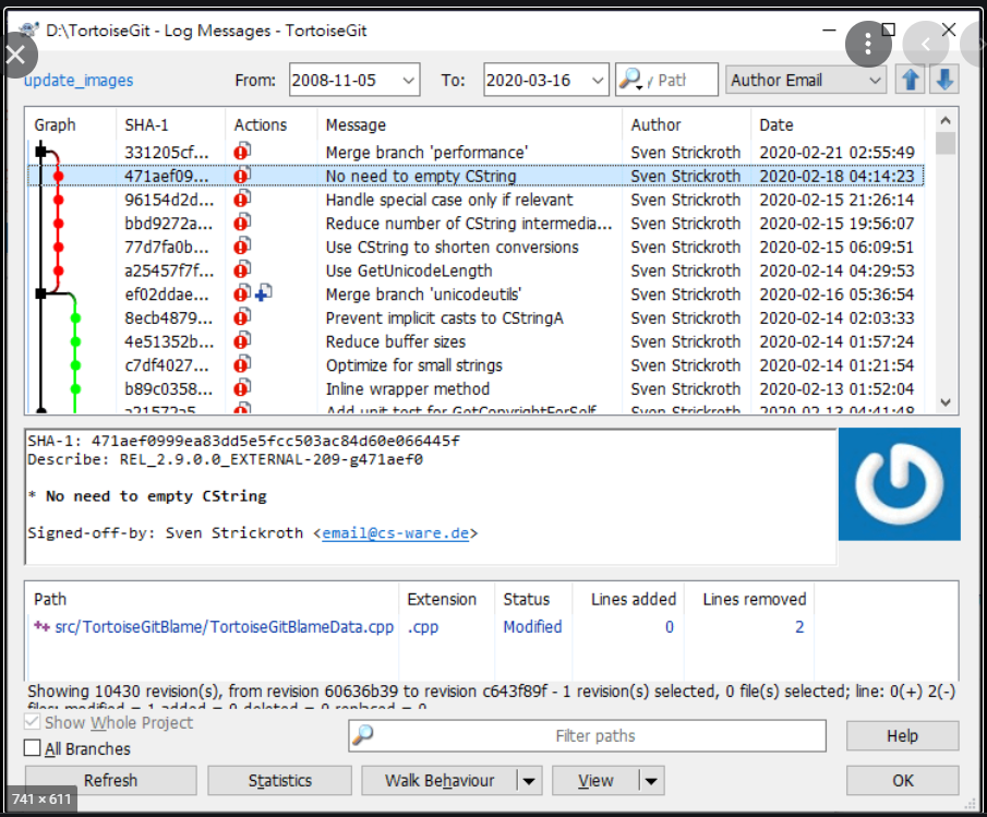 Feature to view version history for any particular file. · Issue #13042 ...