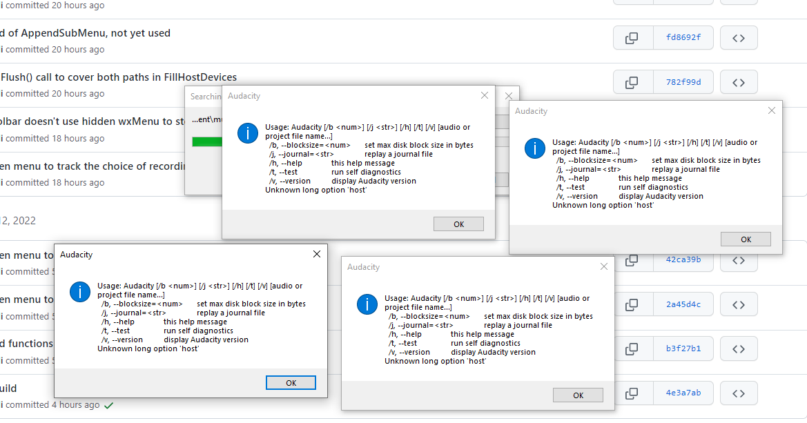 Multiple Usage Audacity B
