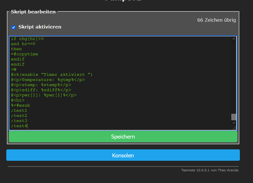 Script Corruption on reboot · Issue #13465 · arendst/Tasmota · GitHub
