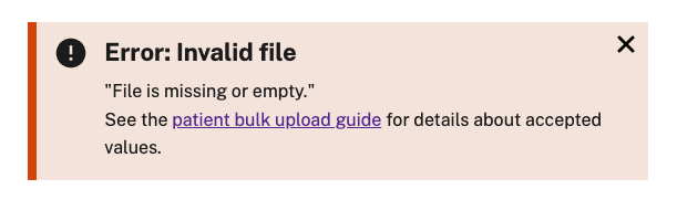 Fix patient bulk upload errors · Issue #5619 · CDCgov/prime-simplereport · GitHub
