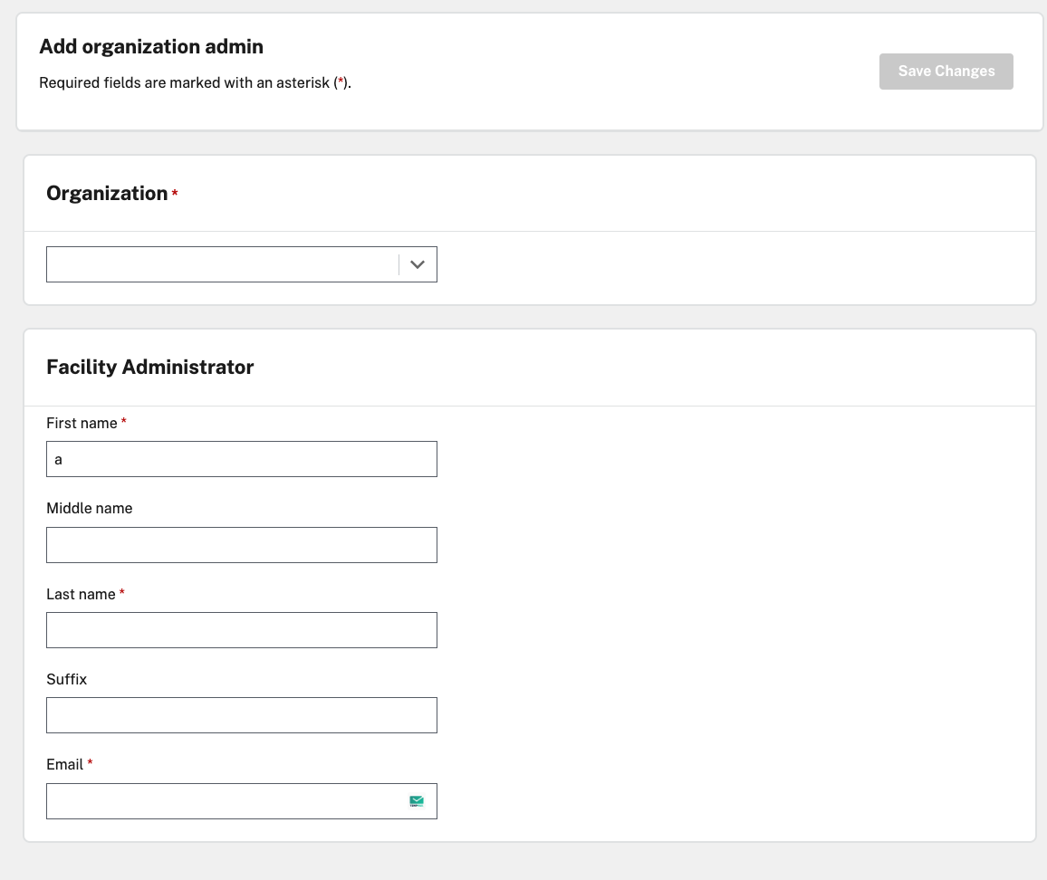 Support Admin Add Organization Admin Form Not Showing Errors On Fields · Issue 5826 · Cdcgov 