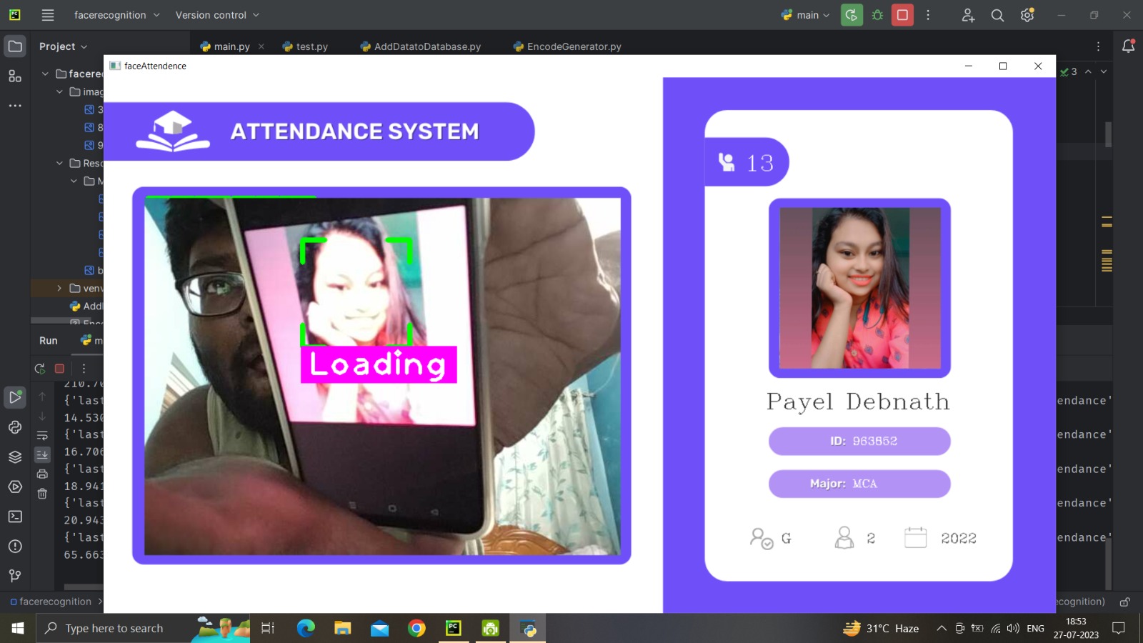Github Souraj1234 Face Recognition