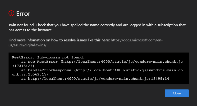 MFA missing in digital twin connection when using Docker · Issue #124 · Azure-Samples/digital ...