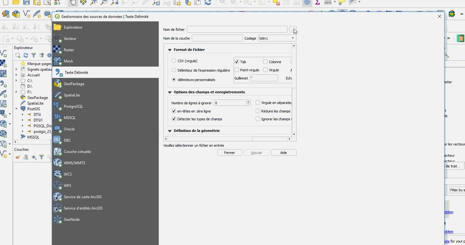 Layers Point With Csv Dont Display On Qgis 310 And 312 · Issue 34833 · Qgisqgis · Github
