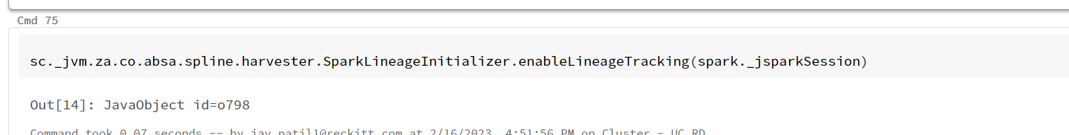 `DeltaPlugin` not working on Databricks 10.4 LTS · Issue #570 · AbsaOSS/spline-spark-agent · GitHub