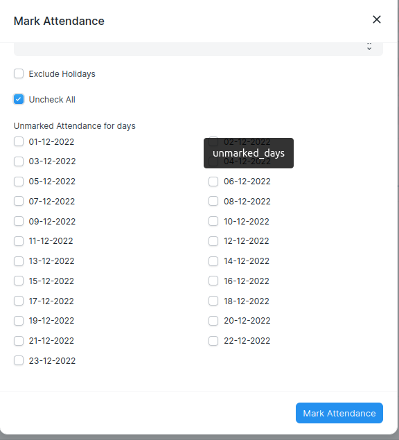 Additional checkbox to "Uncheck All" · Issue #31743 · frappe/erpnext · GitHub
