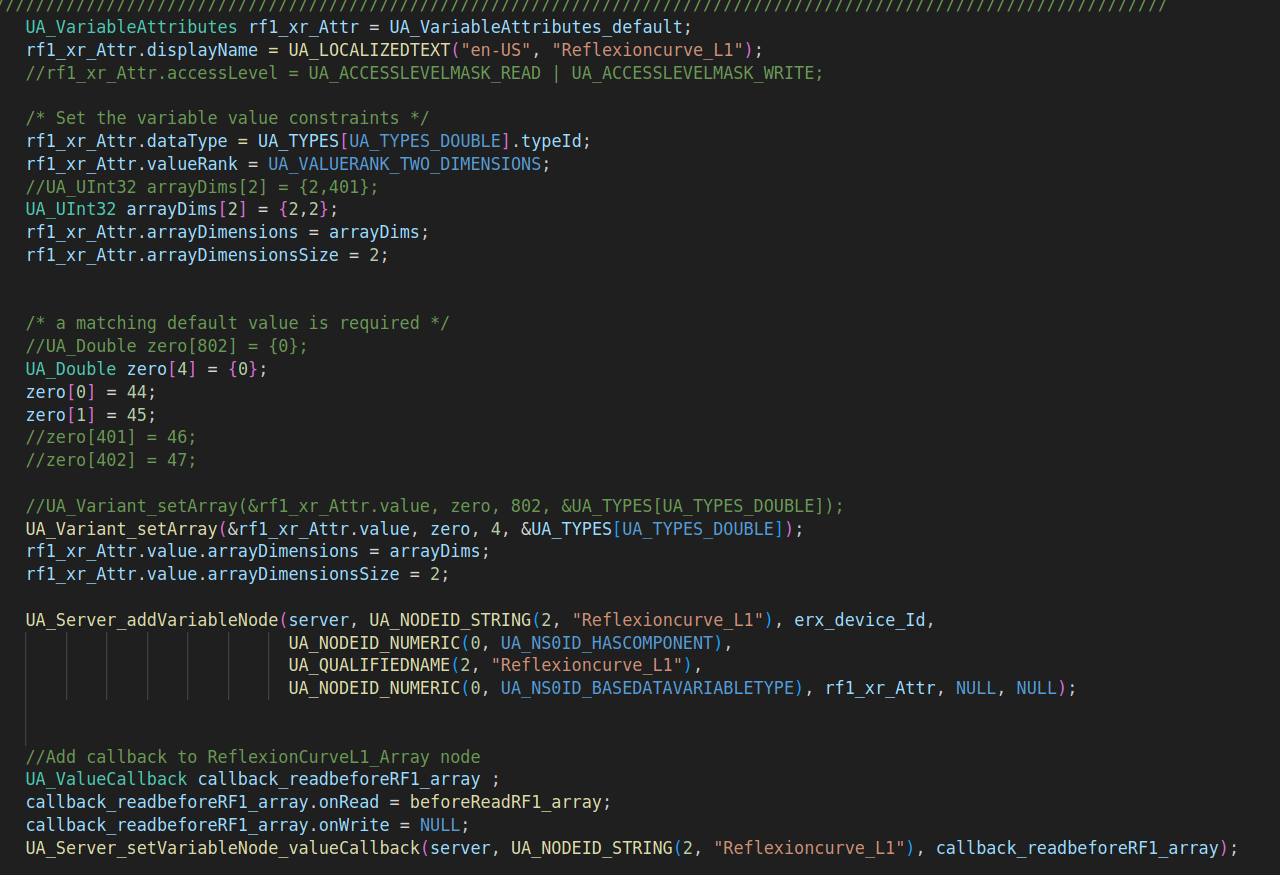 Add Multi Dimension Array To Variable Value Callback · Issue 5806 · Open62541open62541 · Github 9957