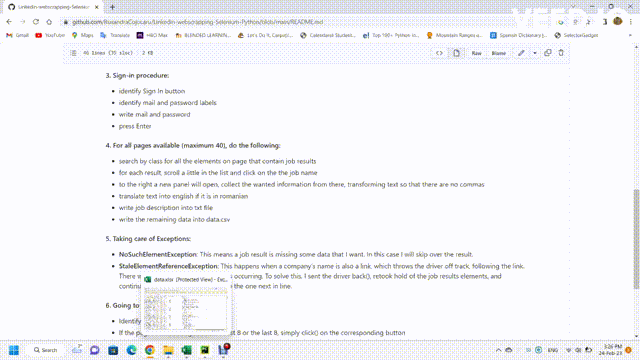 Github Ruxandracojocaru Linkedin Webscrapping Selenium Python