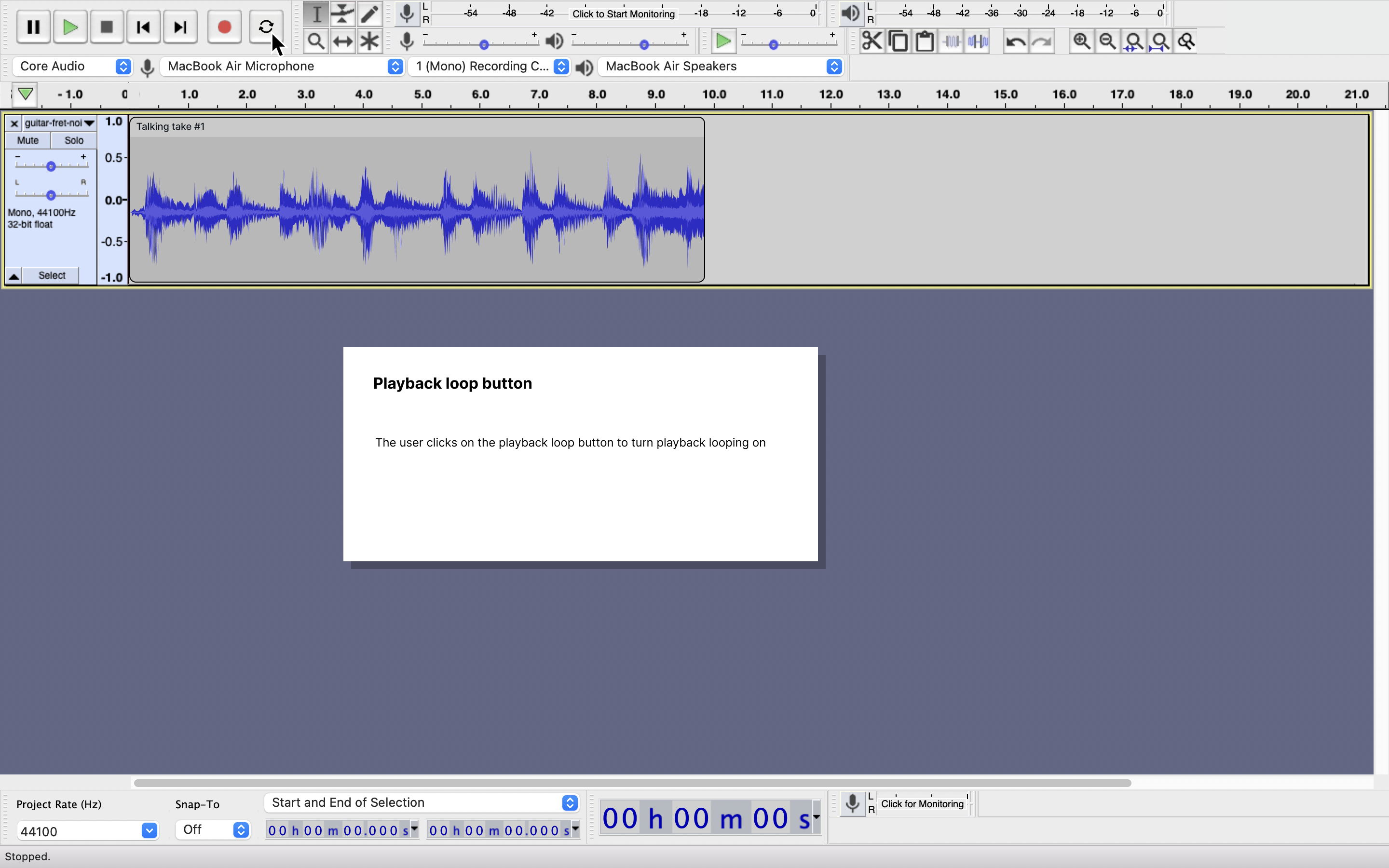 UX - Easier playback looping · audacity audacity · Discussion #869 · GitHub