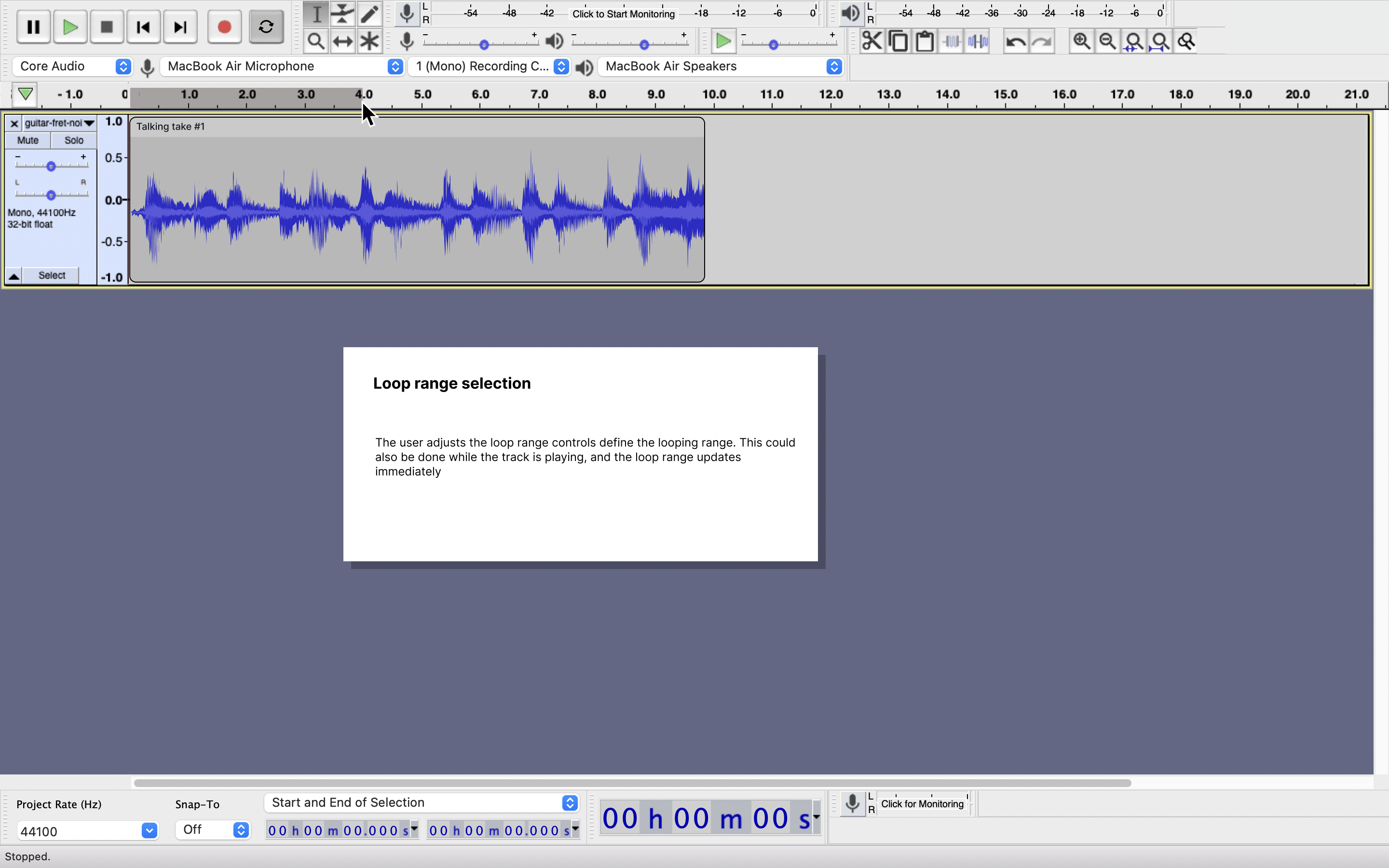 UX - Easier playback looping · audacity audacity · Discussion #869 · GitHub