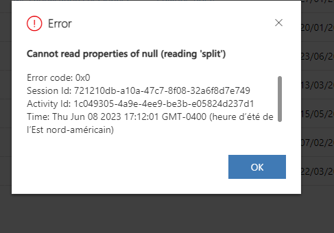 [CoE Starter Kit - BUG] PP admin view - Manage permission - Add user - error loading control ...