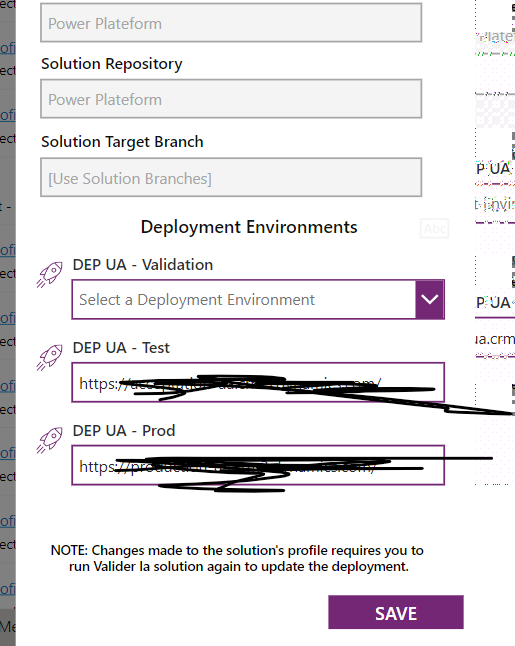 [ALM Accelerator - BUG]: Can't save deployment profile that i want to add on a solution · Issue ...