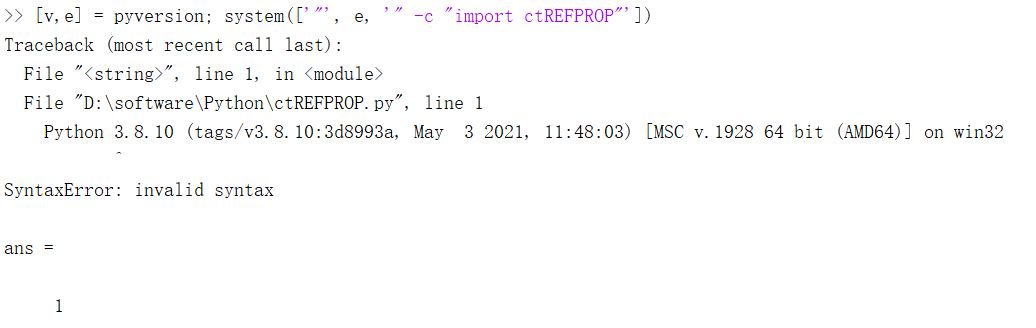 Unable to resolve the name · Issue #457 · usnistgov/REFPROP-wrappers · GitHub