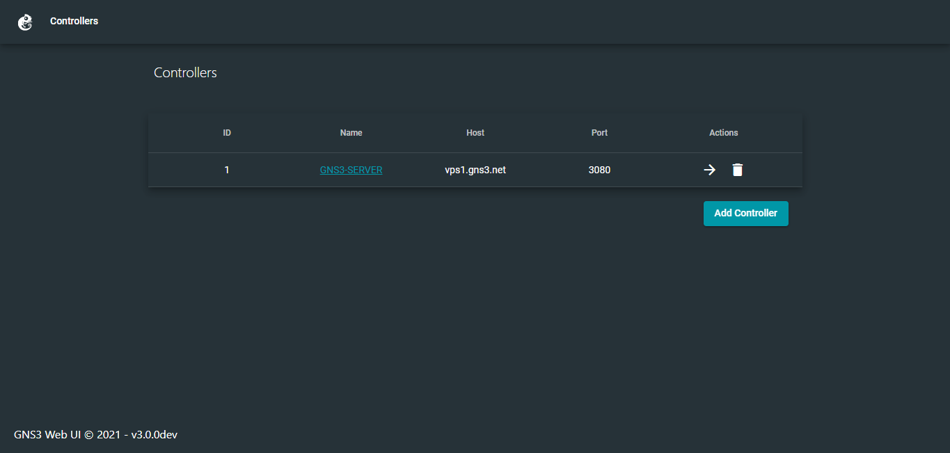 Change servers page to controllers page · Issue #1353 · GNS3/gns3-web ...