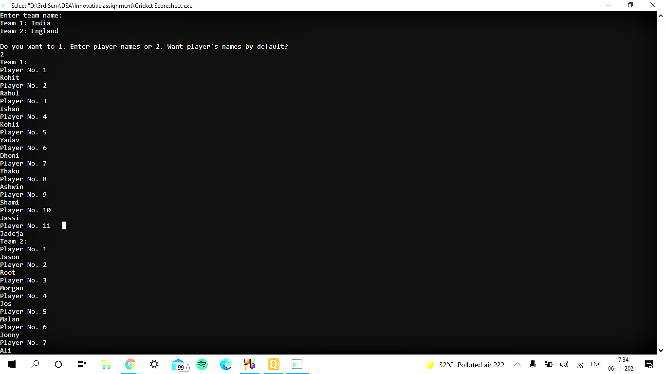 GitHub - mmanav02/Cricket-Score-Sheet: The repository contains a ...