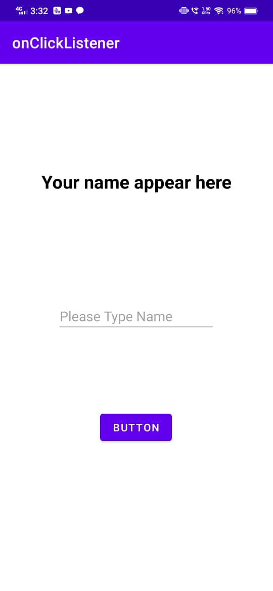 GitHub - SurajVishwakarma333/onCLickListener-Android-Studio: In this ...