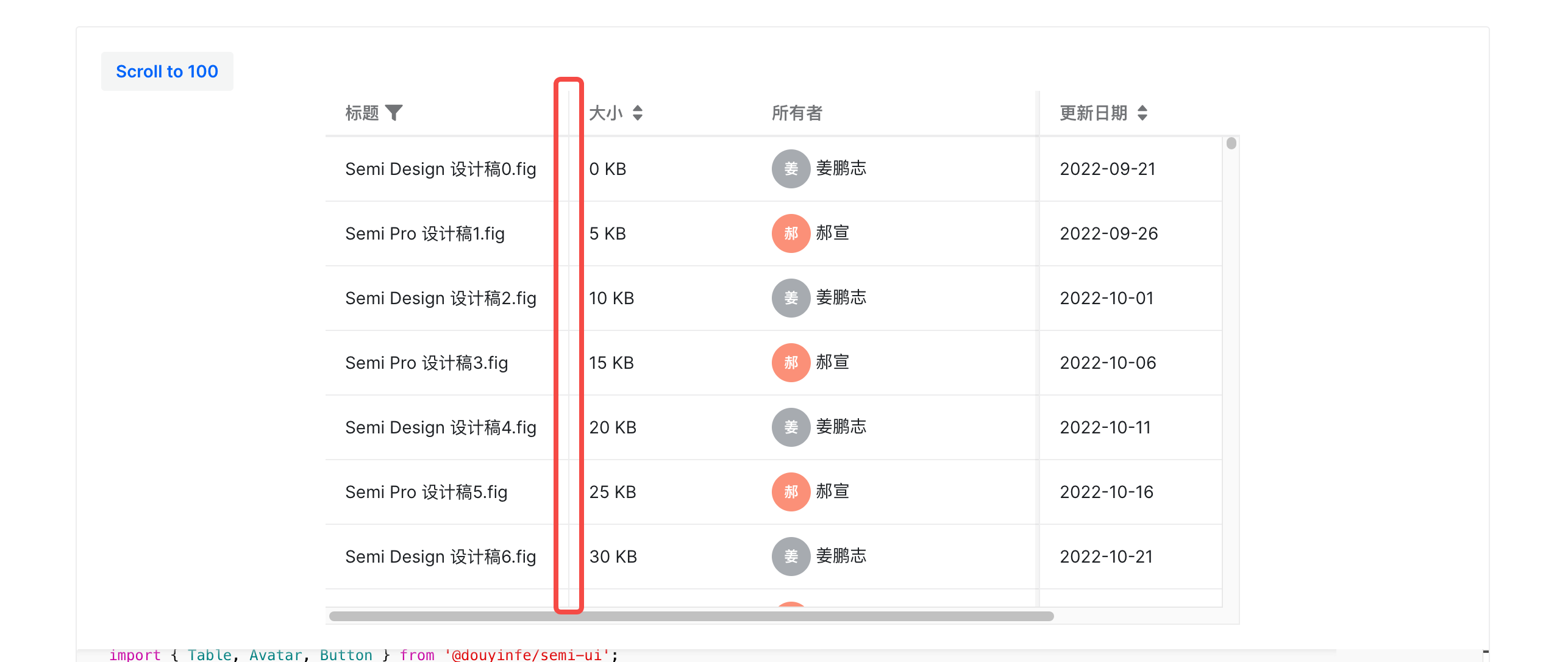 [BUG] 虚拟化表格在有左边固定列时，首次渲染左边固定列会有多余的box-shadow · Issue #1134 · DouyinFE ...