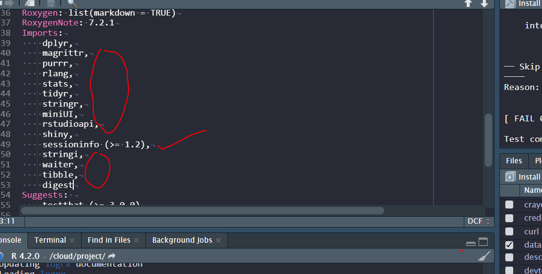 Documentation: DESCRIPTION Imports have minimum required versions of package · Issue #125 ...