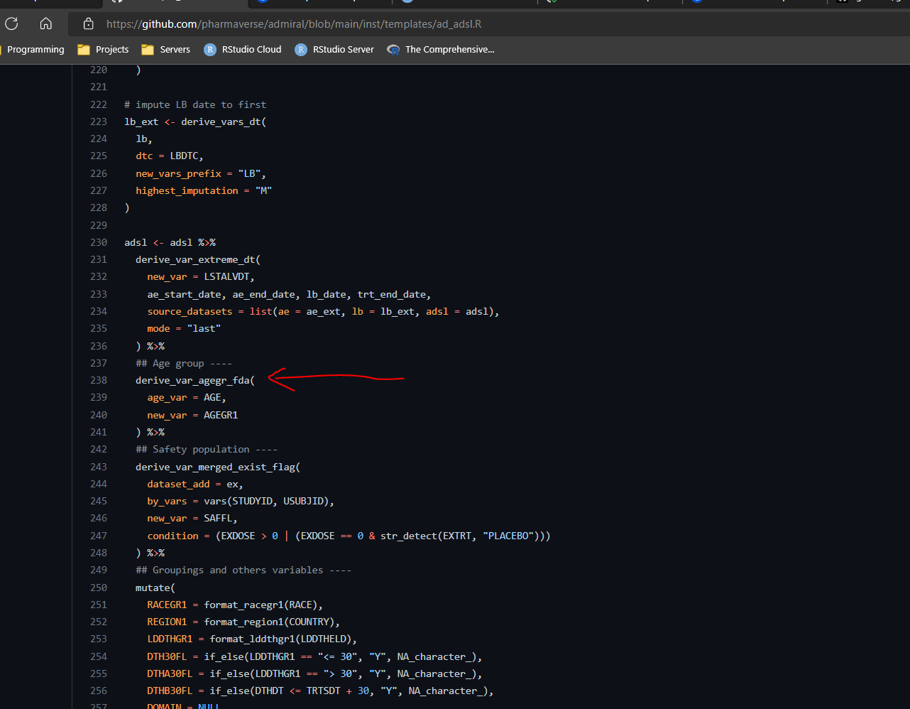 Bug: Remove deprecated function from adsl template · Issue #1499 · pharmaverse/admiral · GitHub