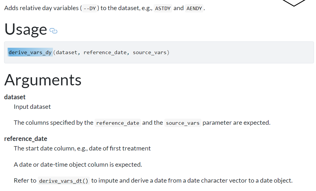 General Issue: Clarify `reference_date` description in `derive_vars_dy()` · Issue #2027 ...