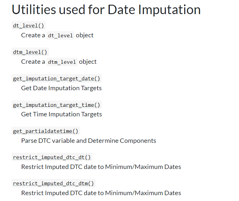 Documentation: Date imputation functions should have `@keywords internal` added · Issue #2049 ...