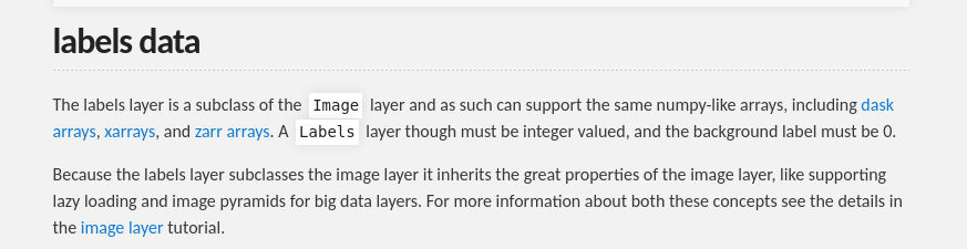 Passing a large Xarray as a Labels layer can cause memory explosions · Issue #2190 · napari ...