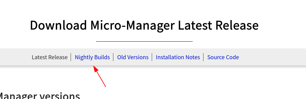 Nightly builds link is outdated · Issue #64 · micro-manager/micro-manager.github.io · GitHub