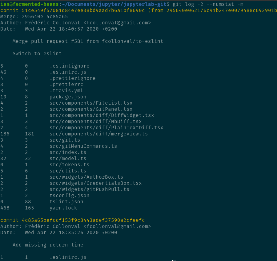 Merge Commits Look Strange In History Tab Reverting Gives Error