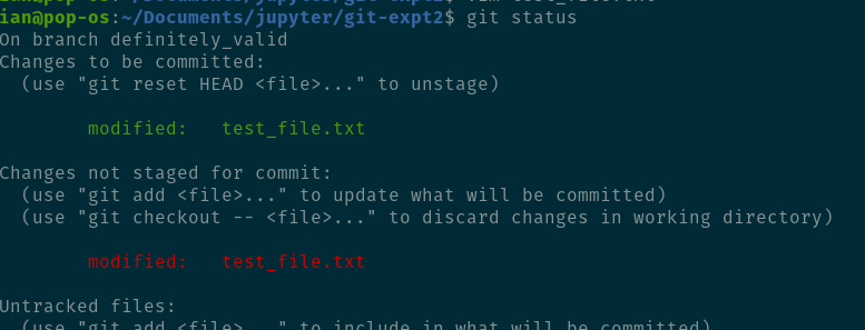 modifying a staged file does not add it to Changed files list · Issue #627 · jupyterlab ...