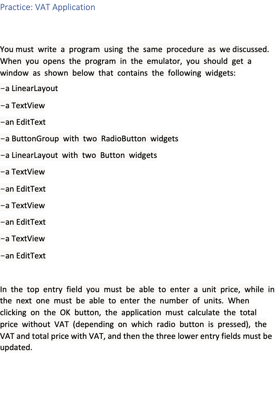 GitHub - LyesAbdellatif1/VAT_Apllication: VAT price calculator