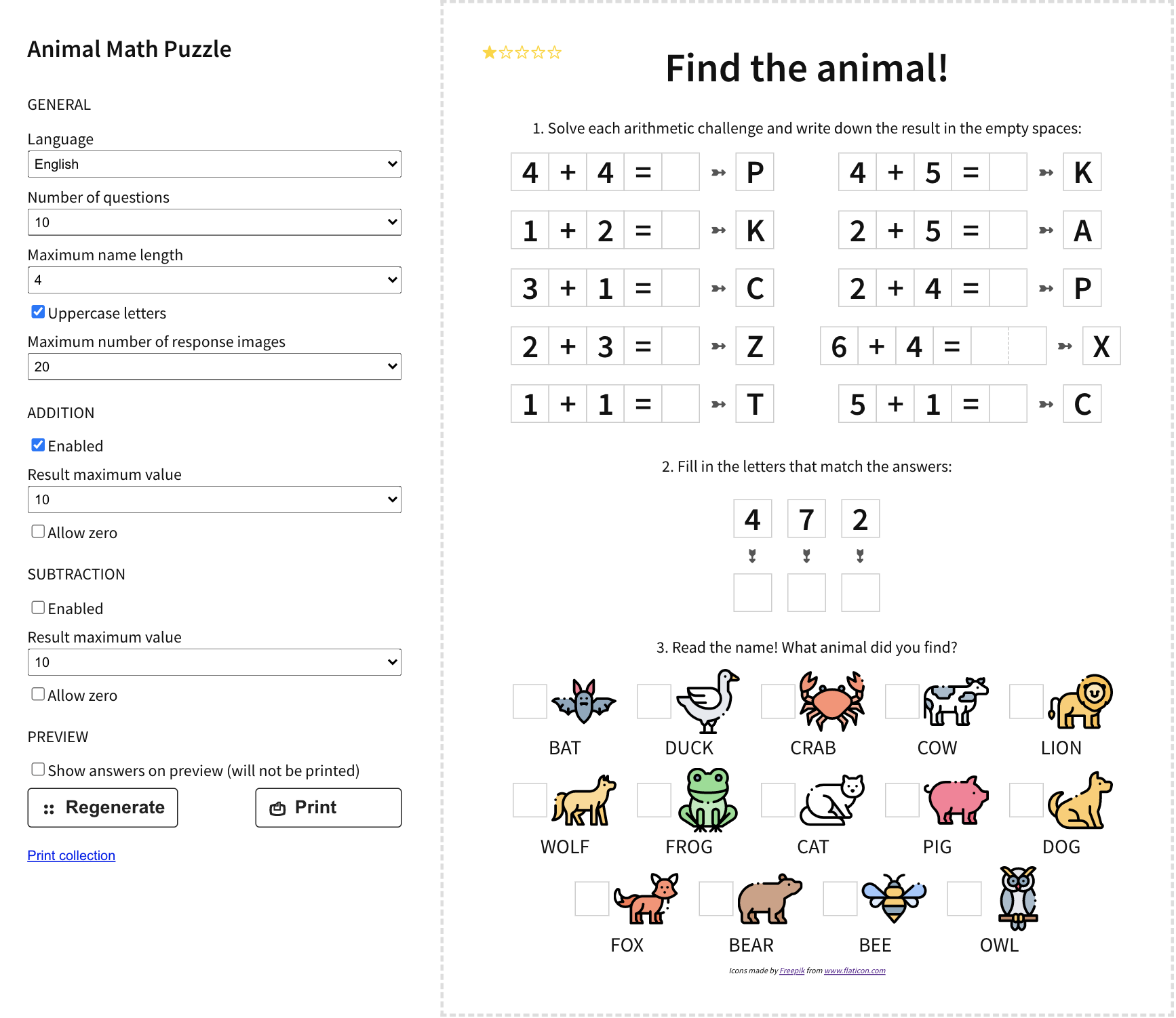 GitHub - aleris/math-puzzle: A math puzzle worksheet generator for ...