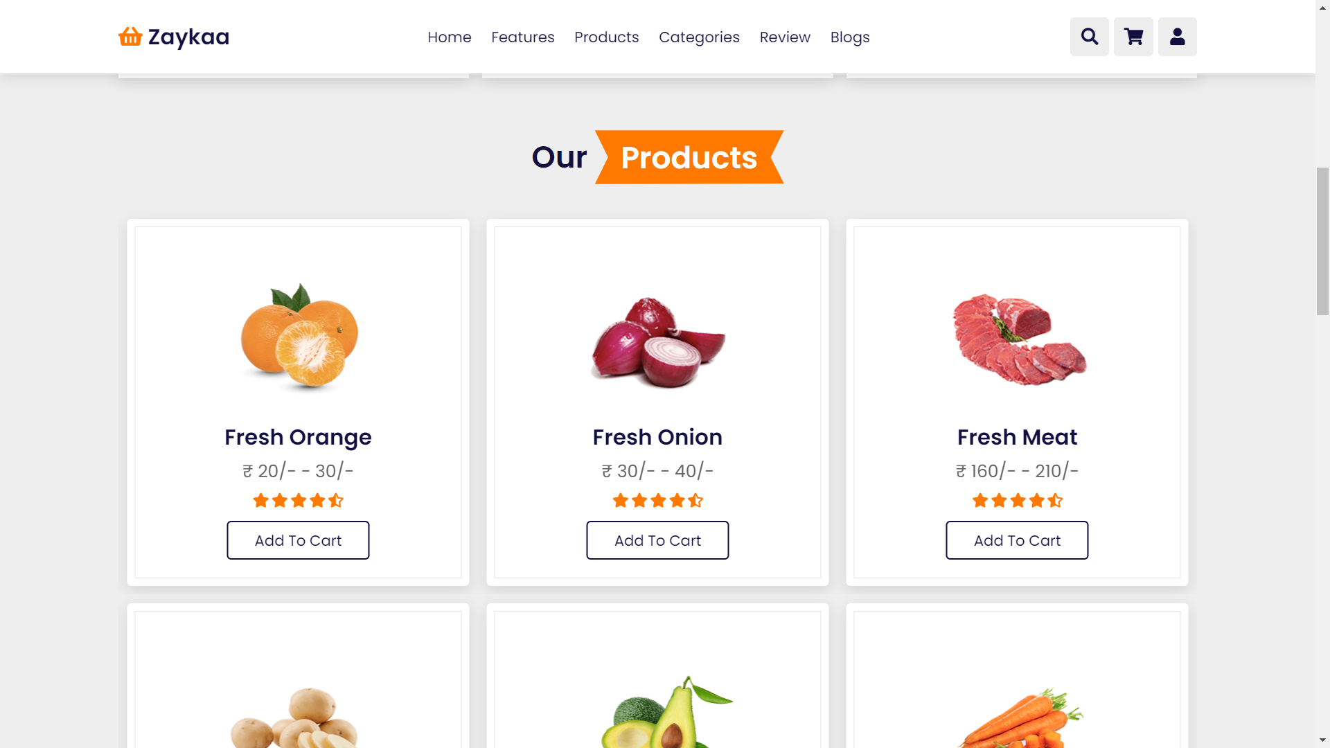 GitHub - Rehan9718/ZAYKAA-Food-Ordering-Website: This Website Is ...