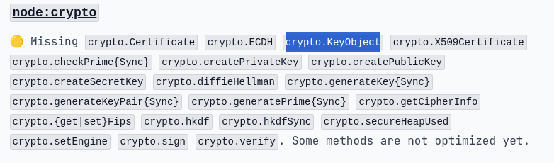 Import named 'KeyObject' not found in module 'crypto'. · Issue #5036 ...