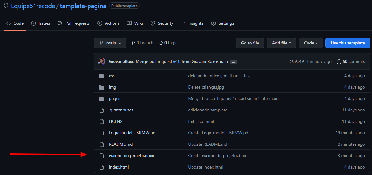 GitHub - Equipe51recode/primeira_entrega_recode: tamplate da pagina para primeira entrega