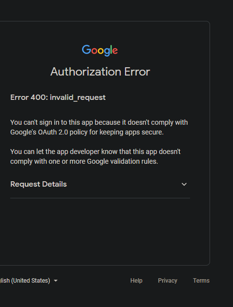[🐛 Bug]: Authorization Error · Issue #668 · Melvin-Abraham/Google-Assistant-Unofficial-Desktop ...