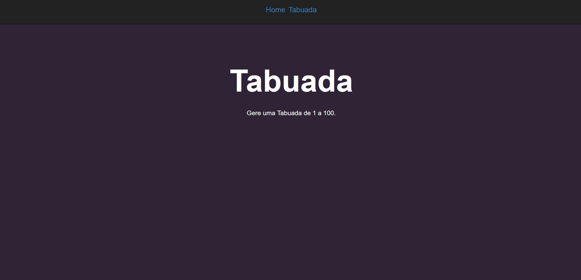 GitHub - jvmhonorato/tabuada: Application that shows multiplication tables from 1 to 100