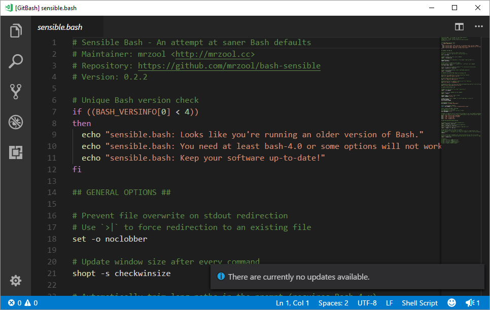 Unimportant notifications should not need to draw attention from status ...